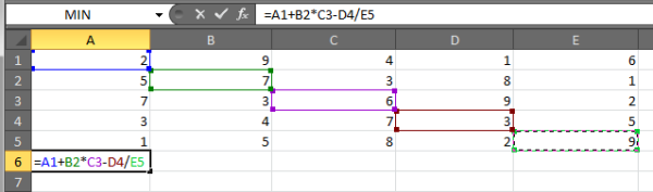 Excel | Formule i funkcije | Oblak Znanja