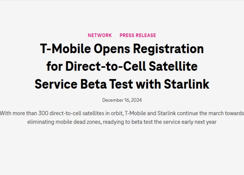 T-Mobile Starlink dobiva besplatnu beta verziju za koju biste se ...